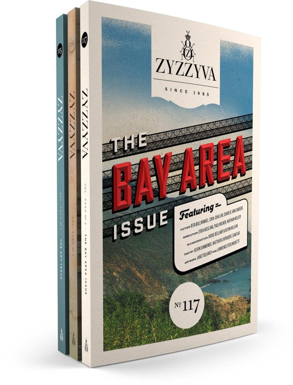 ZYZZYVA 3-issue subscription – ZYZZYVA