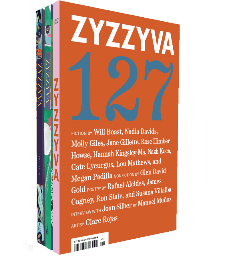 ZYZZYVA 3-Issue Subscription – ZYZZYVA