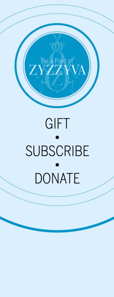 ZYZZYVA Home Page – ZYZZYVA