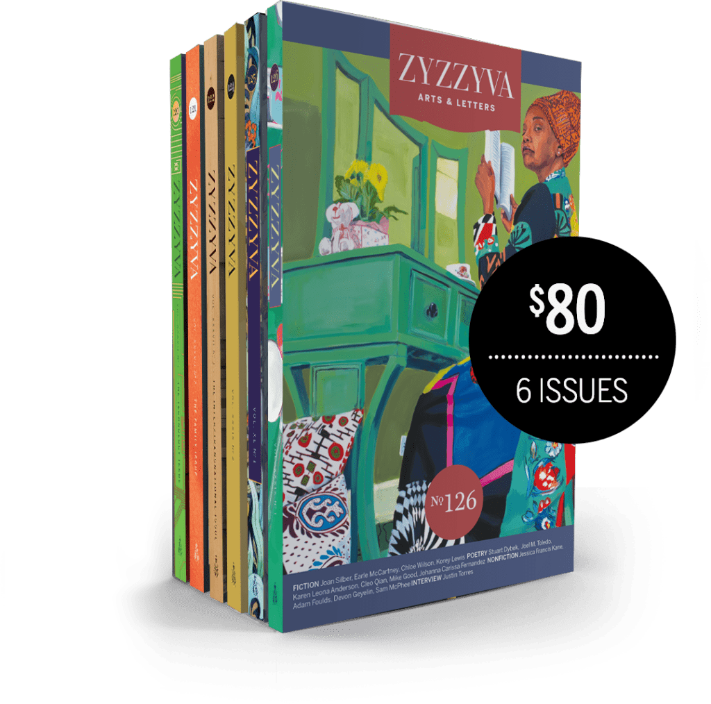ZYZZYVA 6-Issue Subscription – ZYZZYVA