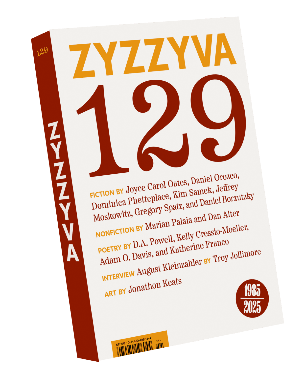 ZYZZYVA No. 129 Spring 2025 – ZYZZYVA